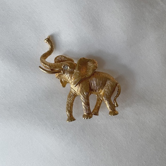 Napier | Jewelry | Napier Elephant Brooch | Poshmark